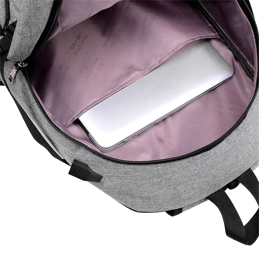 Anti Theft Lightweight Business Laptop Backpack With USB Charging Port – Wolf Pack Bags